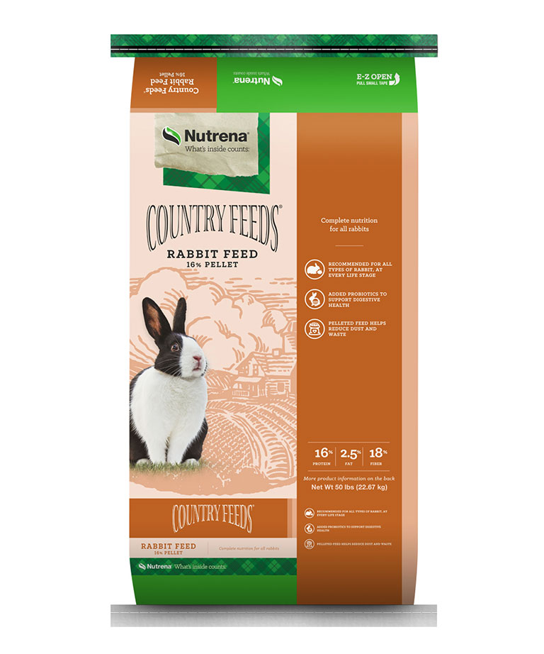 16% Country Feeds Rabbit Feed – Hymer Feed Company